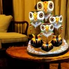 Set of Owl Traditional Wooden Craft - Ample Handicraft